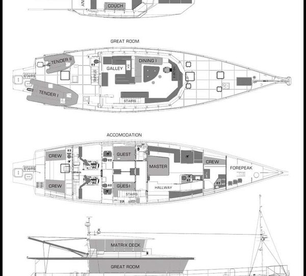 GREY WOLF Yacht Charter Details, Custom | CHARTERWORLD Luxury Superyachts